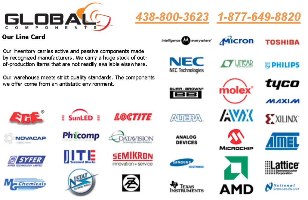 Line card – Global Components